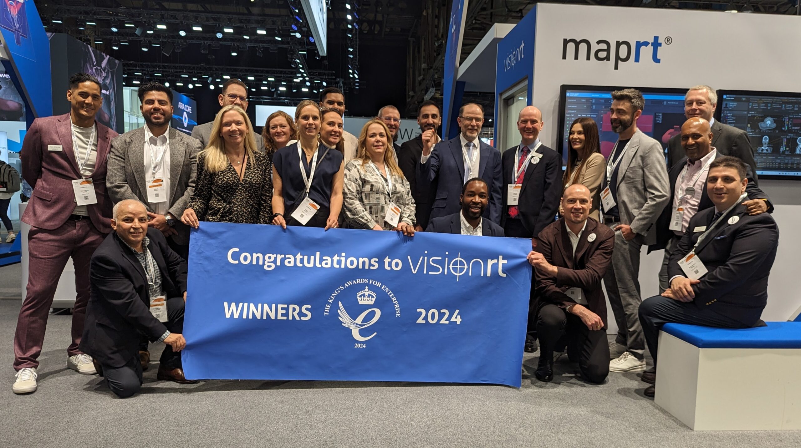 Vision RT wins 2024 King’s Award for Enterprise - Vision RT